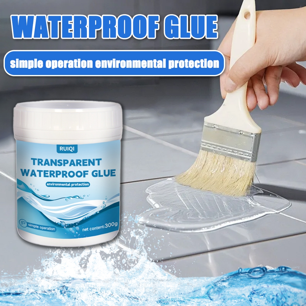 Transparent waterproofglue floor glue Mighty Sealant Paste Tile Repair ...