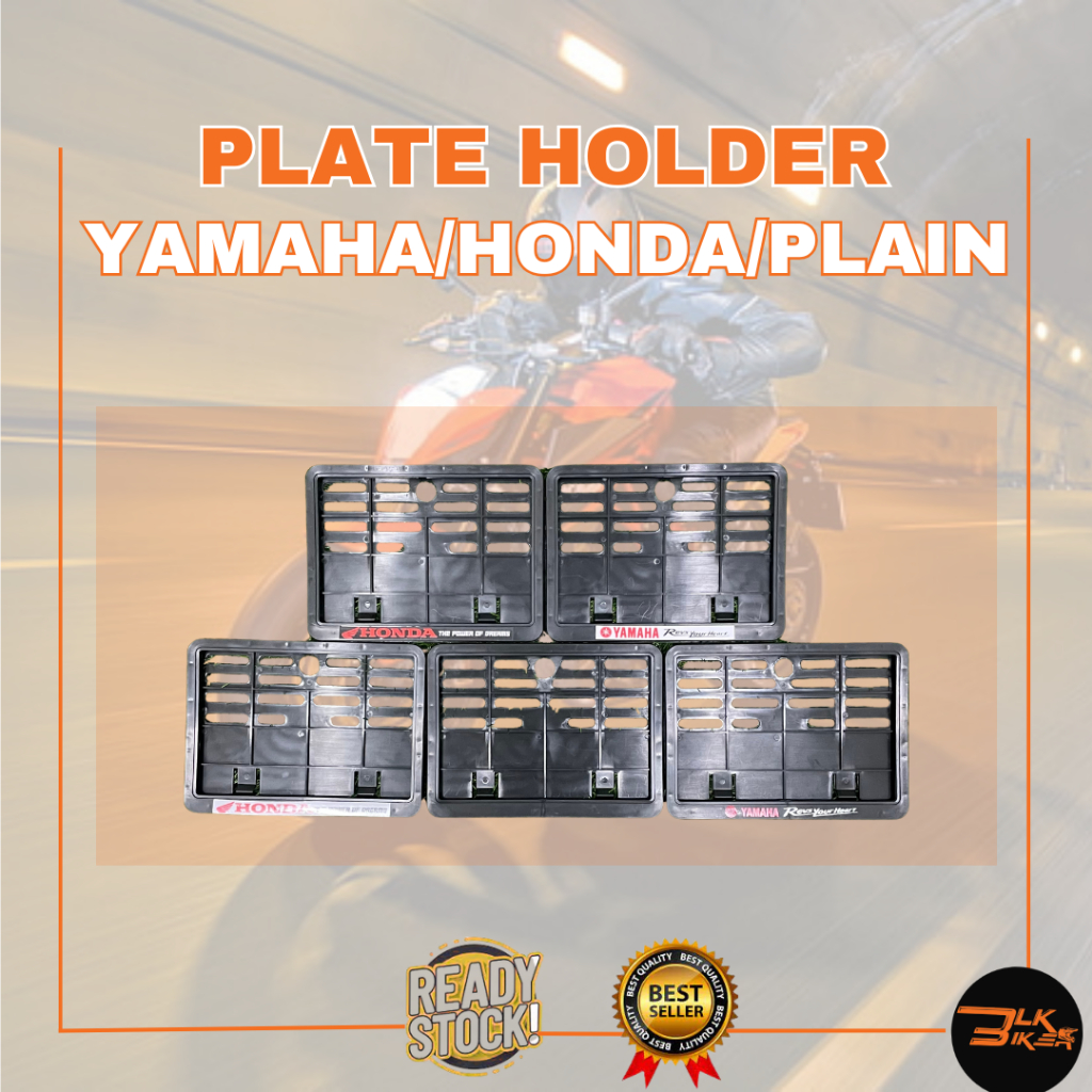 Nombor Plate Holder Motor HONDA YAMAHA Number Plate Cover Frame Casing ...