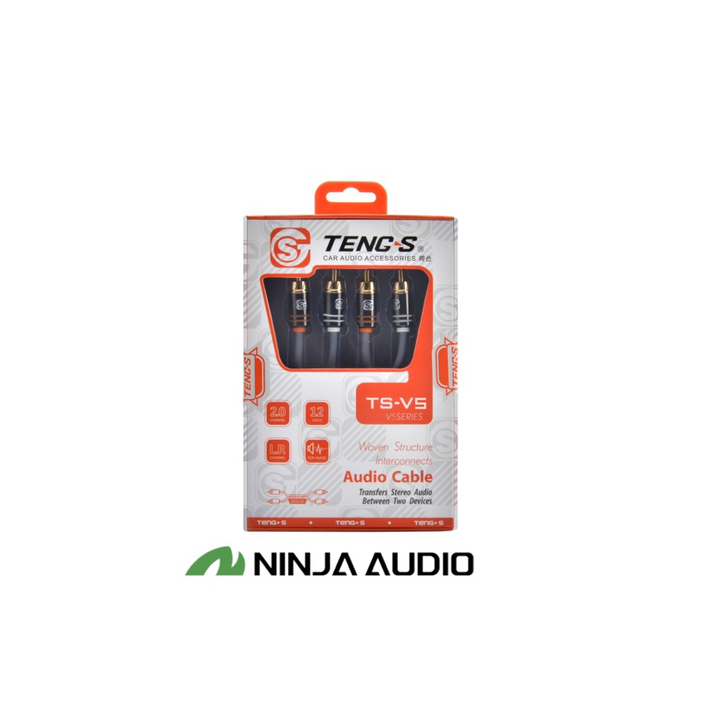 TENGS TS-V5-5.0R Audio Cable V5 Series 4N OFC Pure Copper / Dual ...