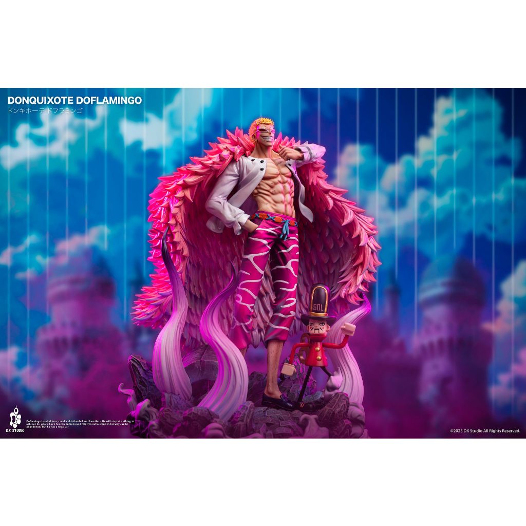 DX Studio - Donquixote Doflamingo One Piece Resin Statue GK Anime ...