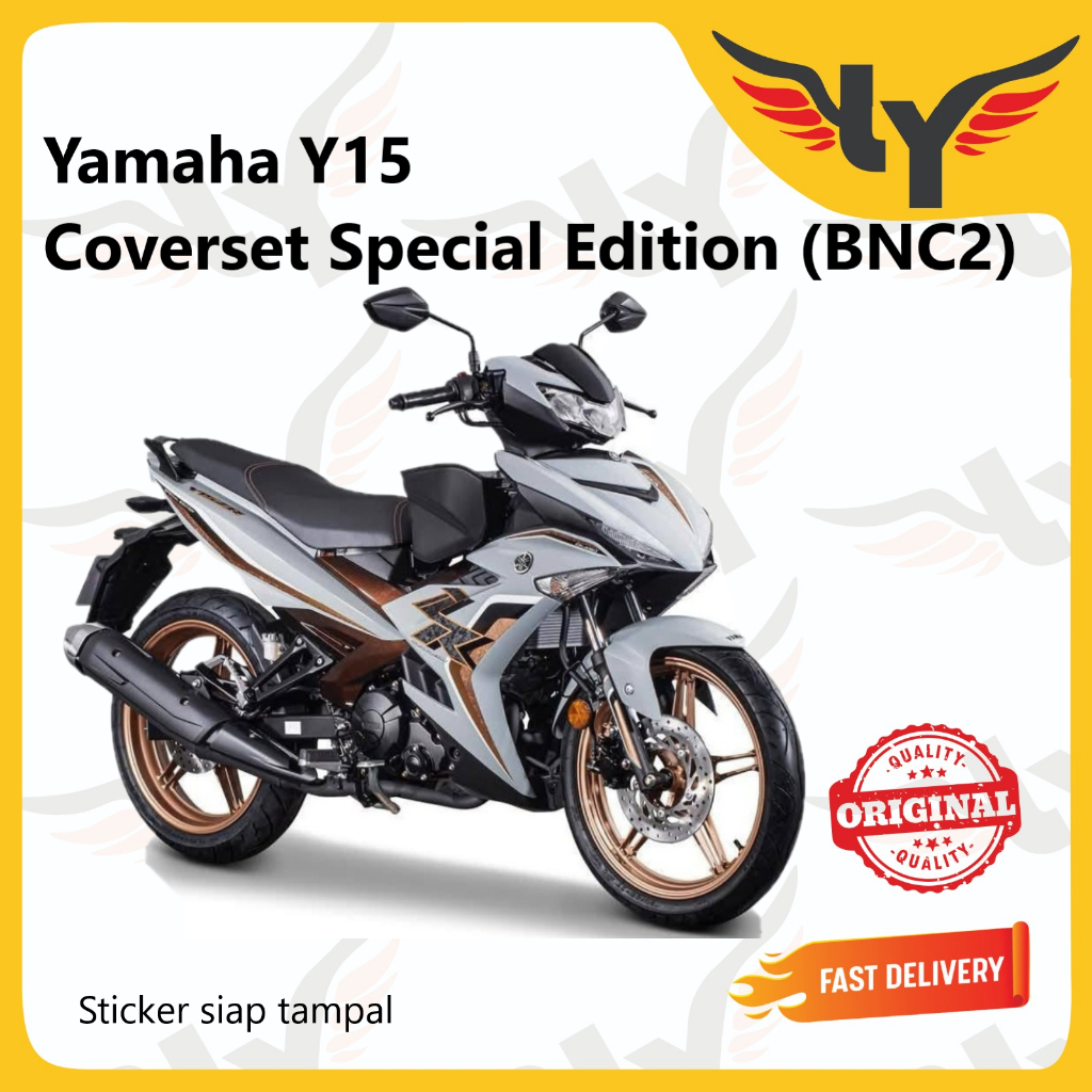 Yamaha Y15 V2 Coverset 2025 Special Edition BNC2 - B17-F1000-B0-PP (100 ...