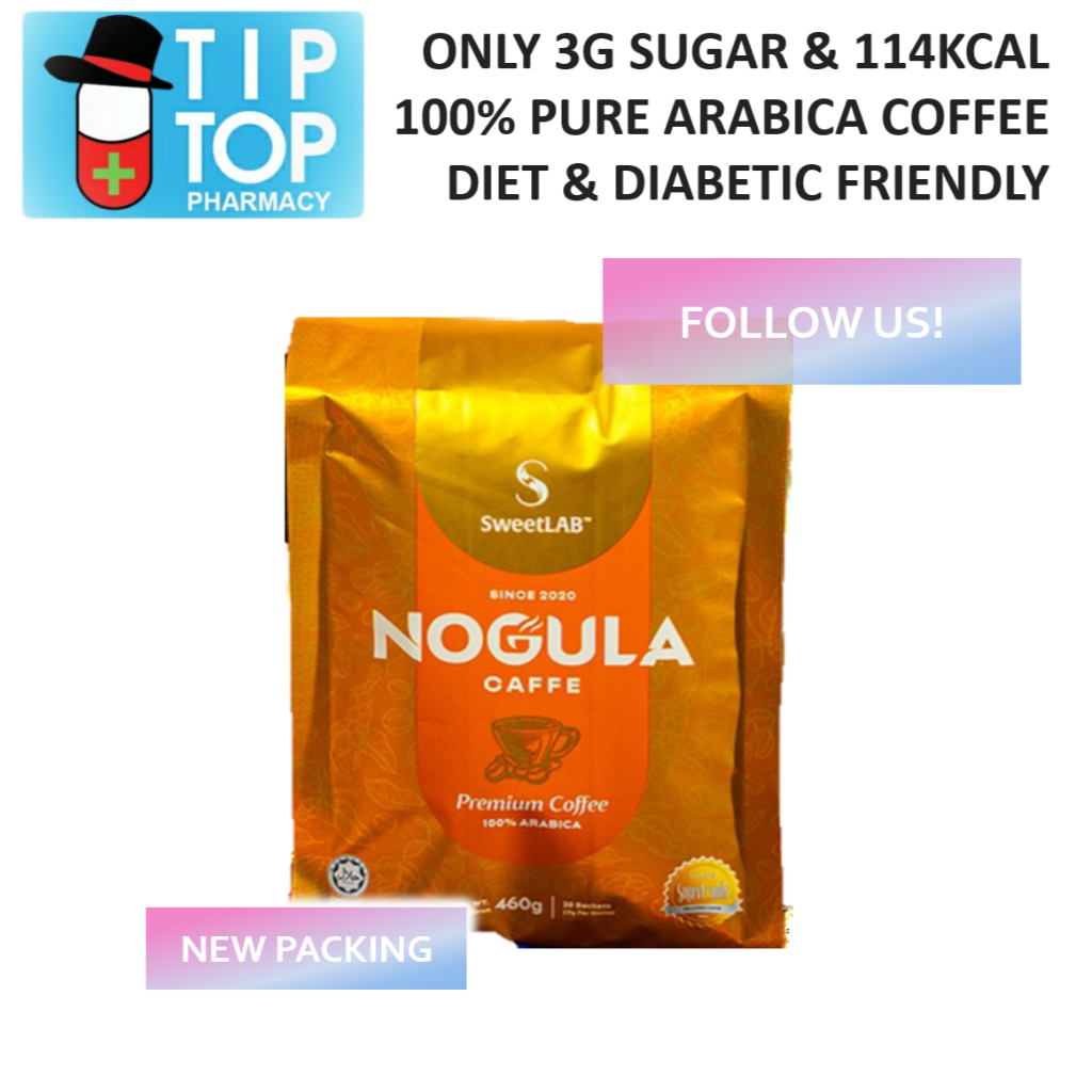 SweetLAB Nogula Caffe Arabica Coffee 3 in 1 23gx20 sachets replaces ...