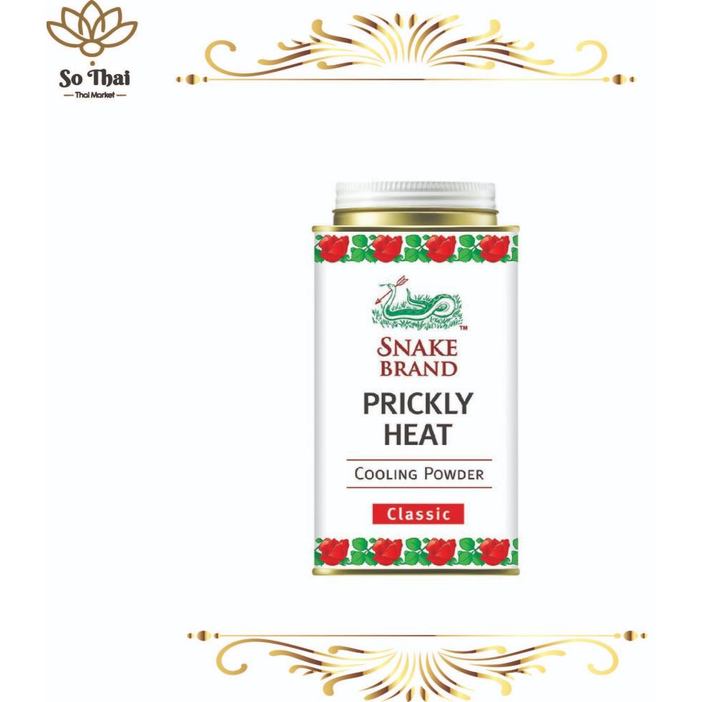 Thailand Snake Brand Prickly Heat Cooling Powder Classic | Shopee Malaysia