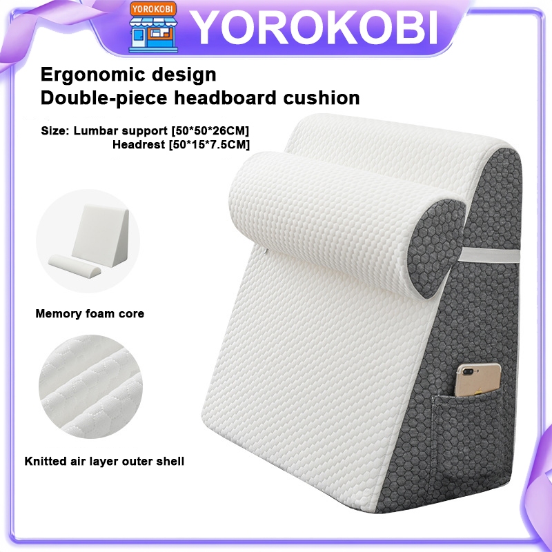 Triangular Sponge Wedge Pillow Turn Over Body Cushion Nursing Cushion ...