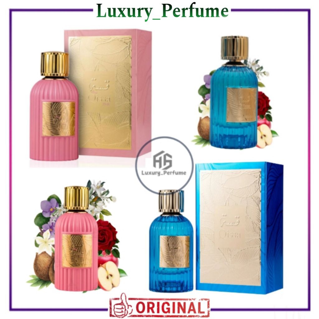 Qissa Blue / Qissa Pink Eau De Perfume By Paris Corner edp 100ml This ...