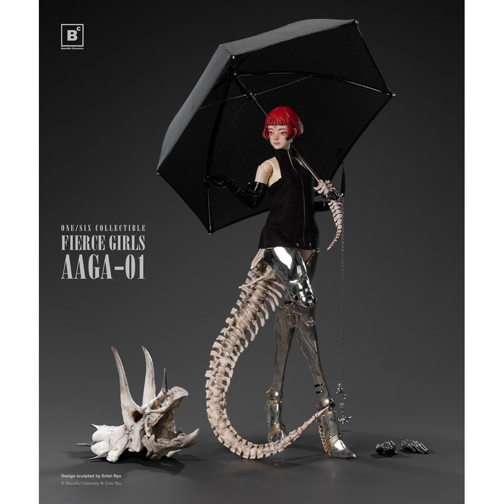 Underverse 1/6 Beautiful Chemistry Fierce Girls Series Bone Girl ...