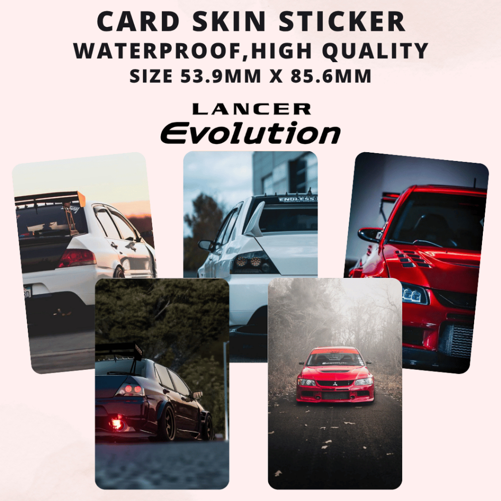 Lancer Evolution -Access Card/Touch ‘n Go TNG Card/Banapassport/ATM ...