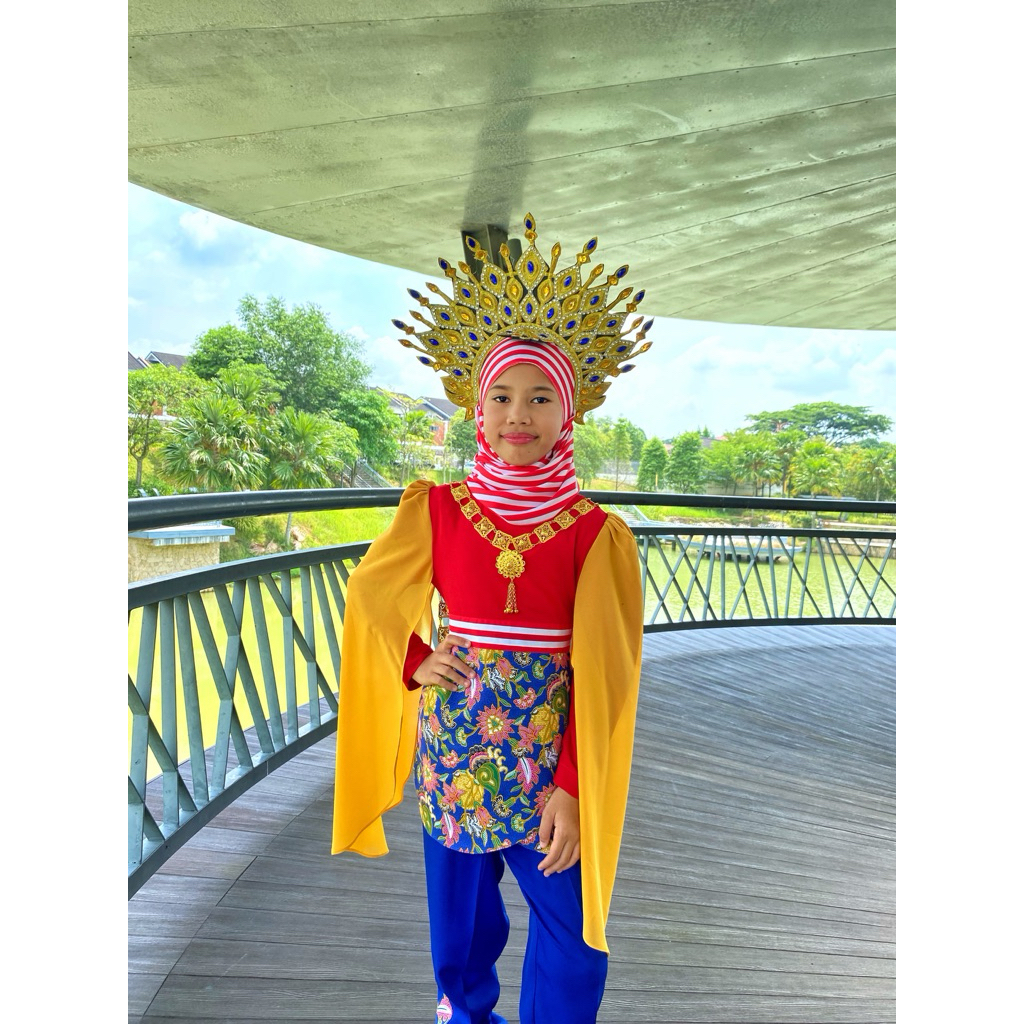 BIDASARI TUN TEJA BAJU MERDEKA BAJU BENDERA BATIK | Shopee Malaysia