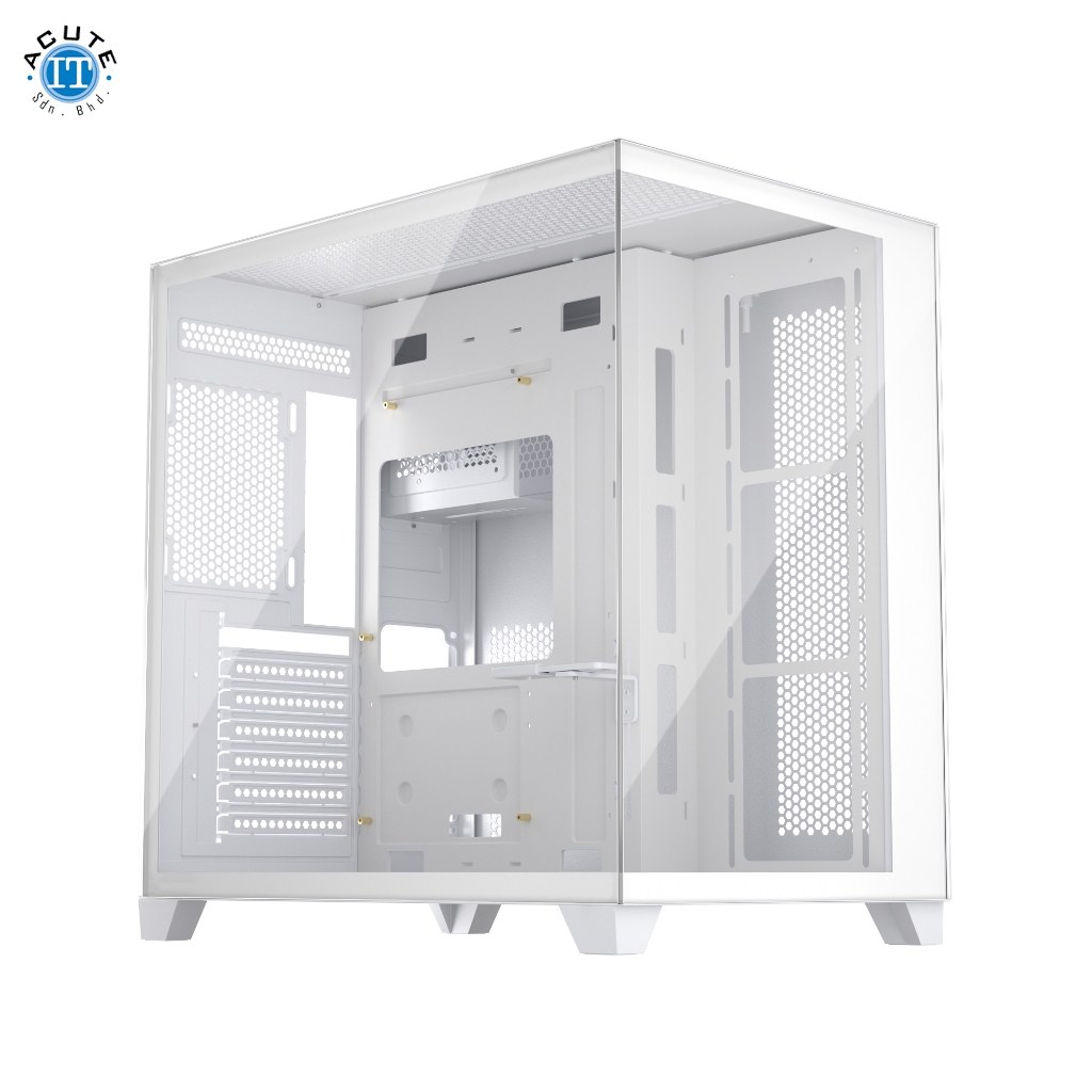 1stplayer MV8-TP ATX Gaming PC Case White | Shopee Malaysia