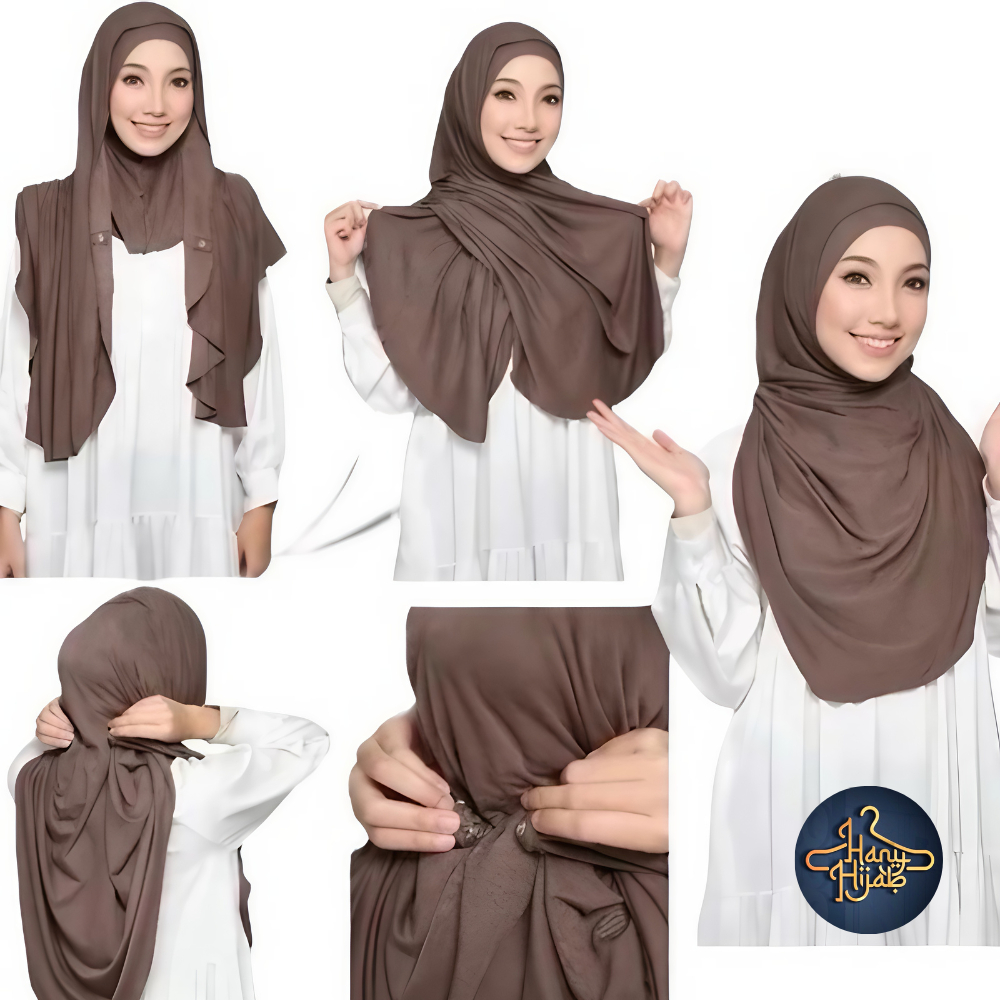 SHAWL COTTON JERSEY(HALF INNER NECK ATTACH) | Shopee Malaysia