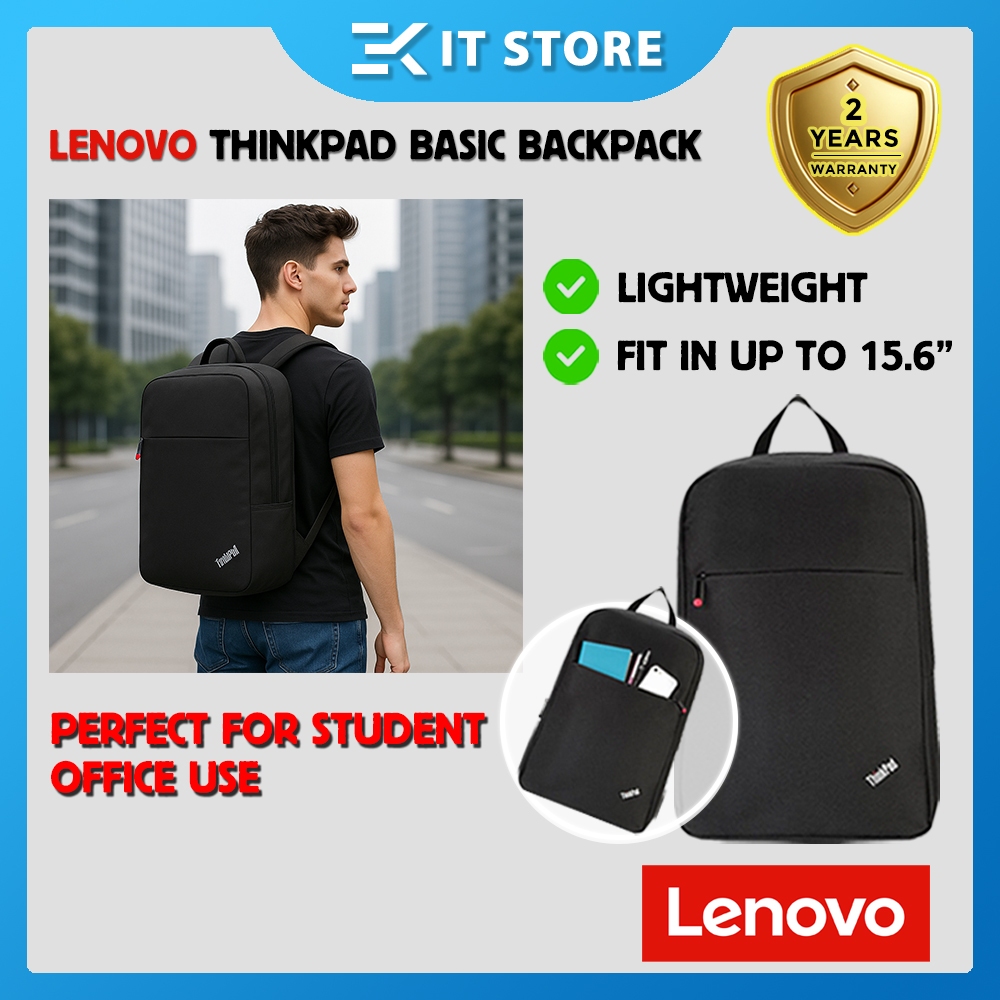 (Ready Stock) Lenovo ThinkPad 15.6" Basic Backpack / BISmart Carry Case ...