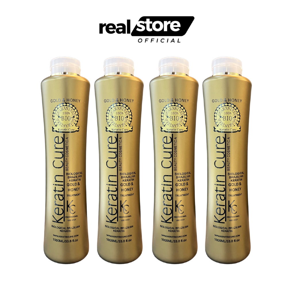 1 Bottle Keratin Cure Gold & Honey Biological Brazilian Keratin ...