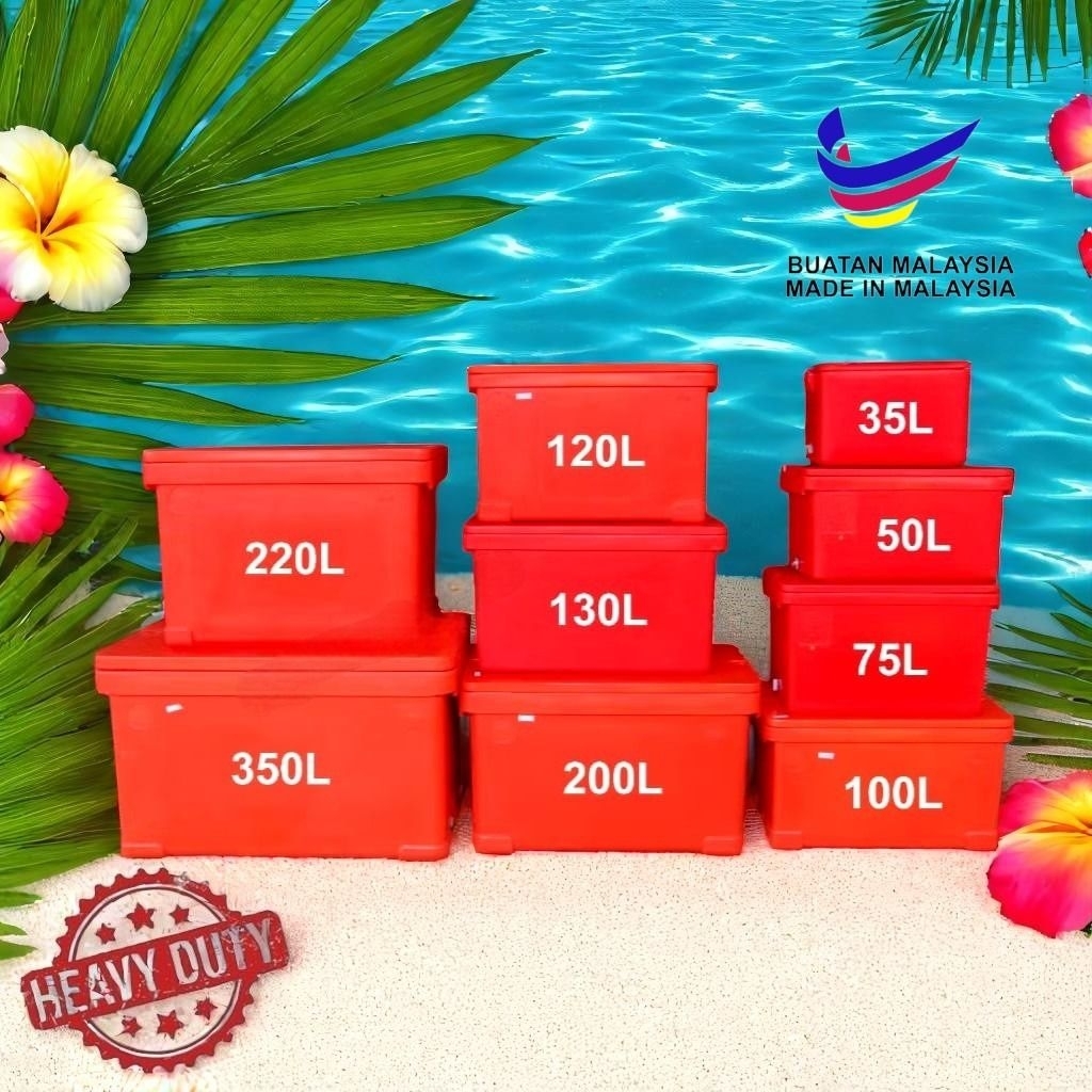 Ice Box Fiber Box Heavy Duty Ice Box Plastic Ice Tong Ice Bucket Ice ...