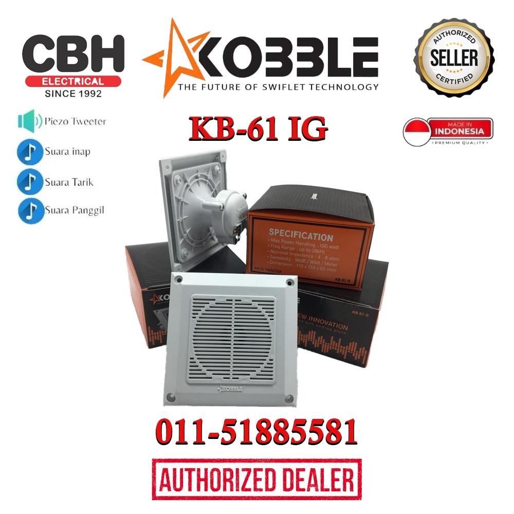Kobble Tweeter New Innovation Fitted With Nesting Plank Speaker Burung ...