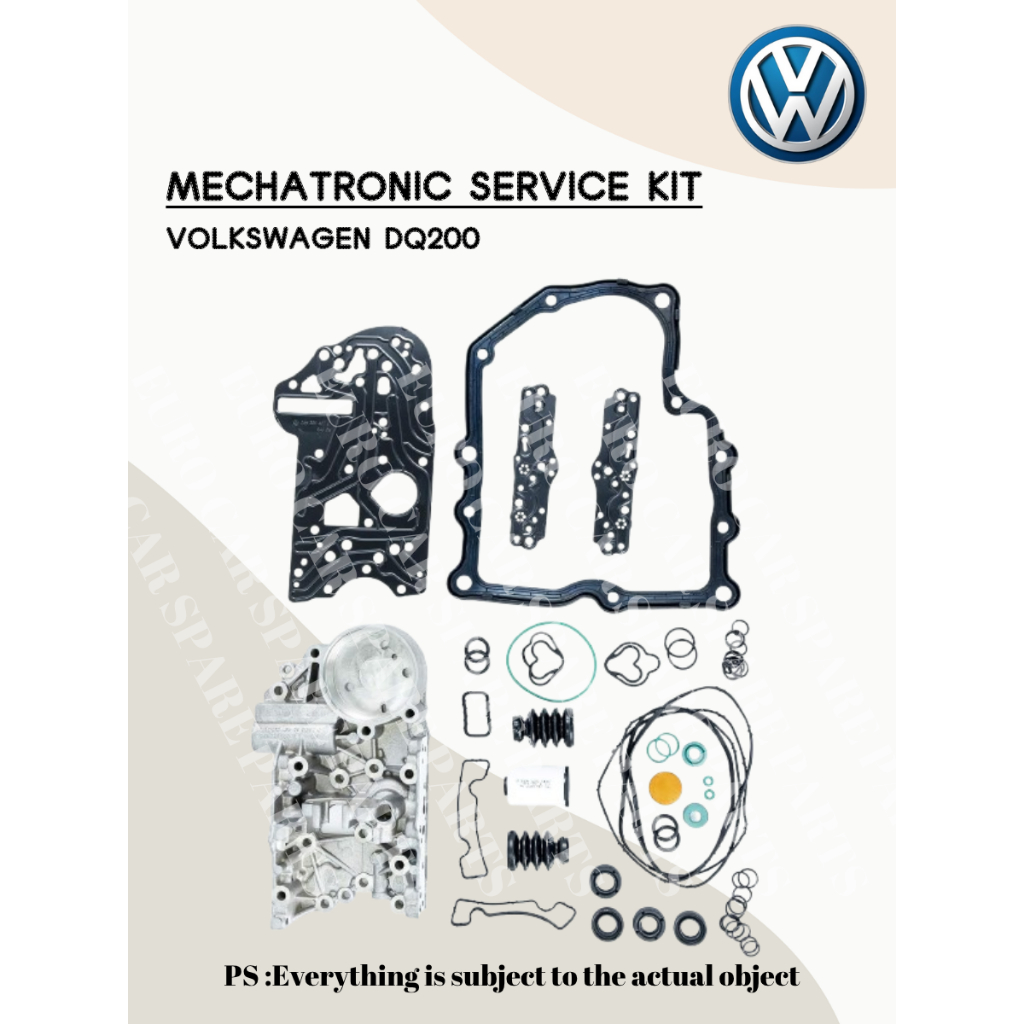 DQ200 MECHATRONIC SERVICE KIT (VOLKSWAGEN JETTA SCIROCCO BEETLE POLO ...