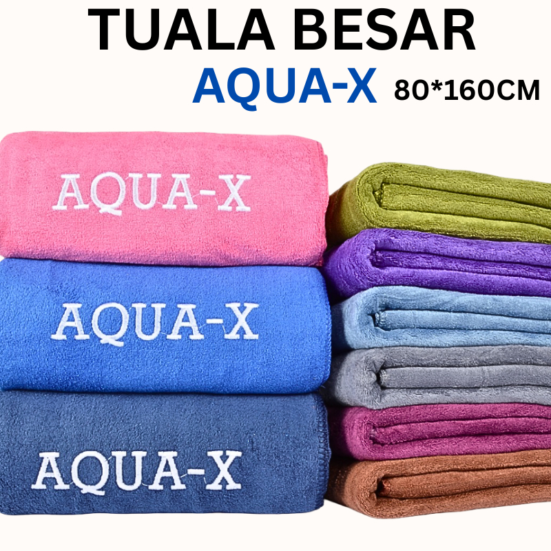 TUALA MANDI TEBAL 100% Serap Air Tuala Mandi Dewasa Besar Kain Tuala ...