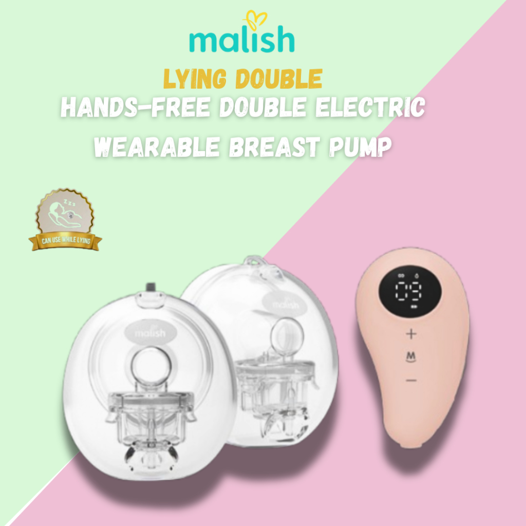 MALISH LYING DOUBLE RECHARGEABLE HANDSFREE PUMP | Shopee Malaysia