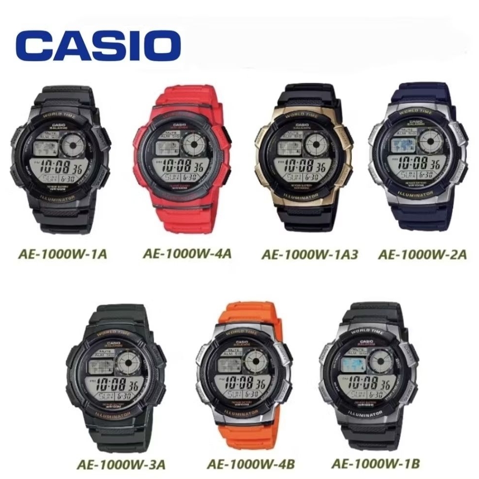 Casio Men Watch AE-1000W | Shopee Malaysia