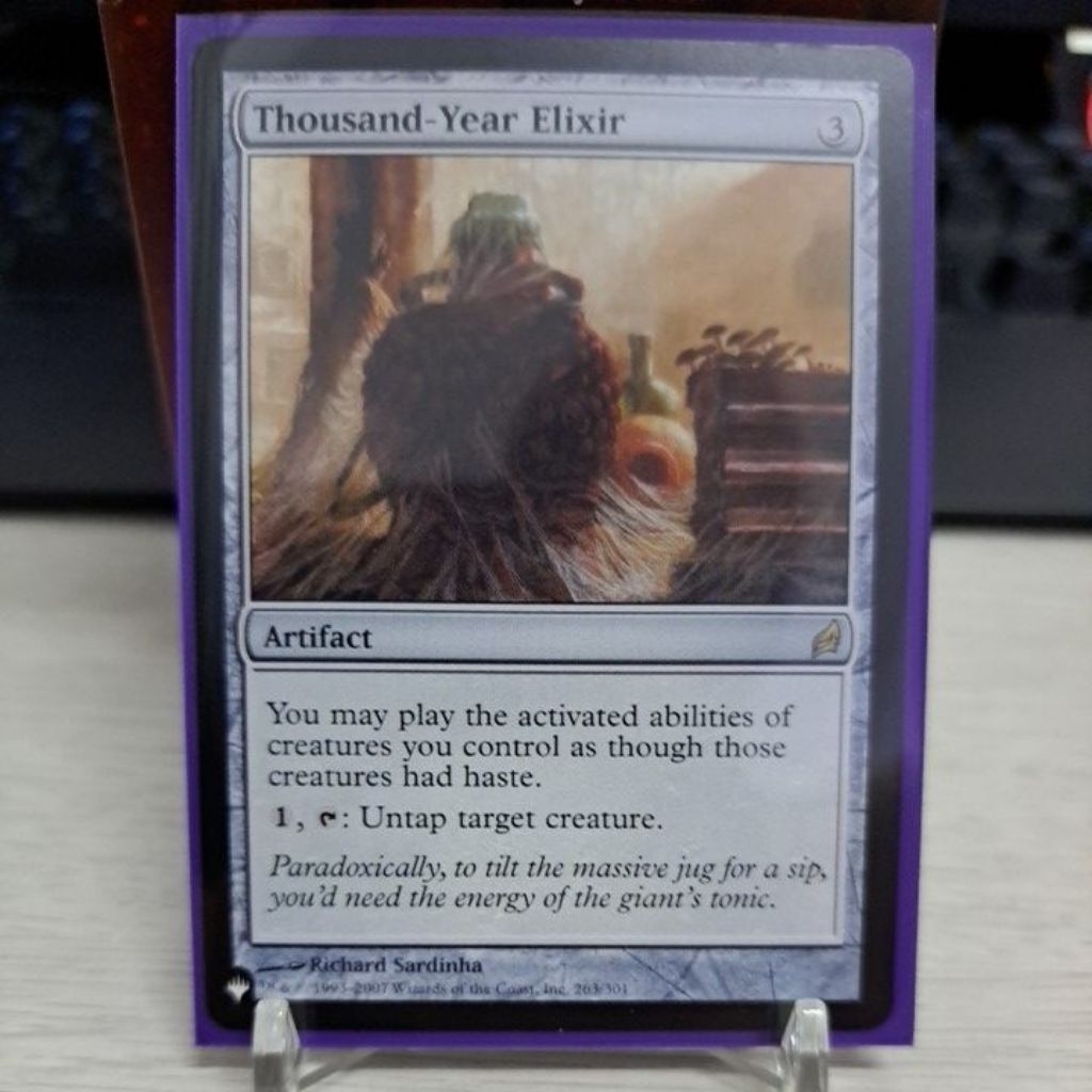 MTG Thousand-Year Elixir (PLIST)(Rare) | Shopee Malaysia