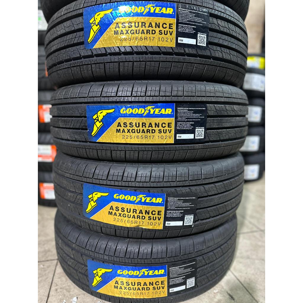 225/65/17 GoodYear Assurance MaxGuard SUV Tyre Tayar | Shopee Malaysia