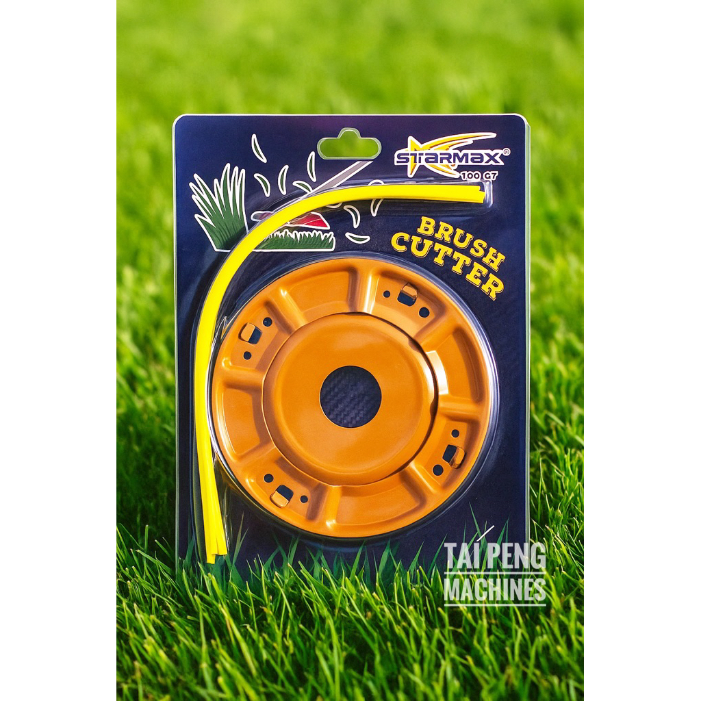 Starmax 2in1 Trimmer plate 2.4mm-3.5mm brush cutter mesin rumput tali ...