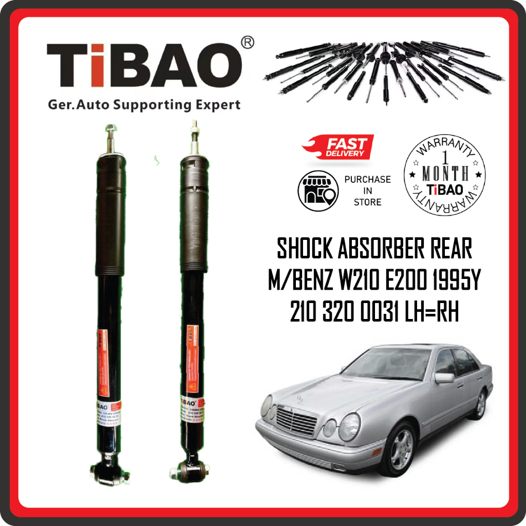 (TiBAO) BENZ W210 E200 REAR SHOCK ABSORBER (PRICE FOR 1) | Shopee Malaysia