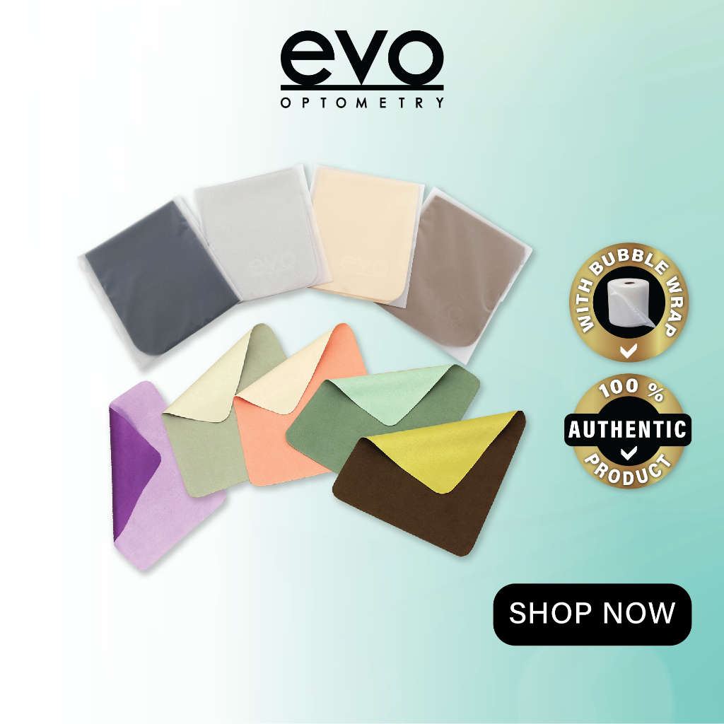 evo High Quality Microfibre Cleaning Cloth Wipes Spectacle Lens ...