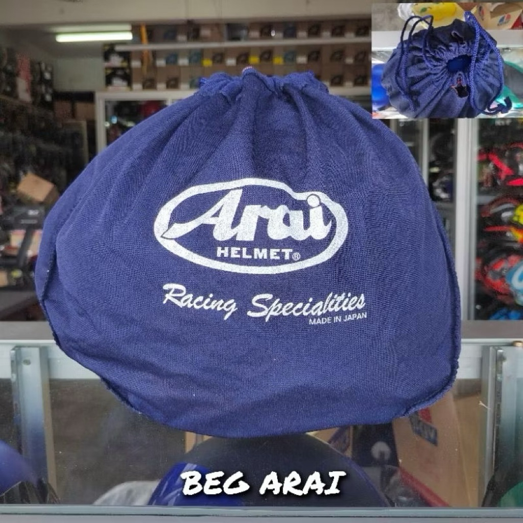 READY STOCK BEG HELMET VISOR SHOEI ARAI KYT NHK ARC SPOILER PADDING ...