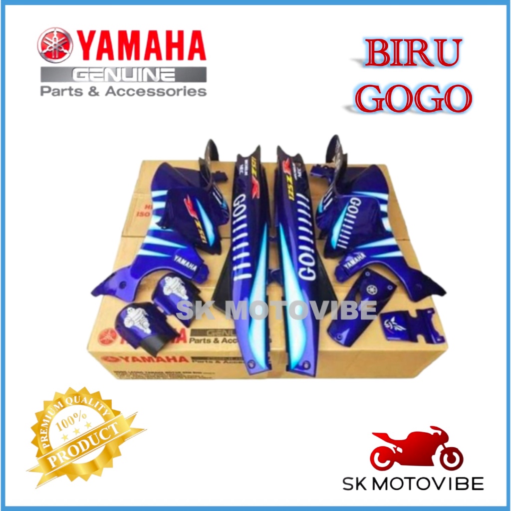 {ORIGINAL HLY !!!} YAMAHA Y125 Y125ZR 125Z COVERSET / COVER SET BODY ...