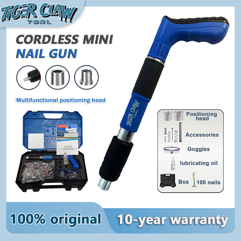 Tiger Claw Tool Manual Steel Nails Gun (Free 100 Nails)Rivet Tool Steel ...