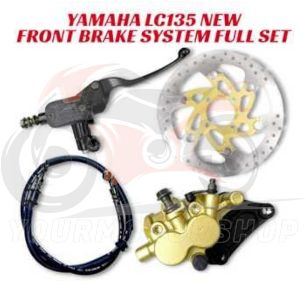 Yamaha LC135 NEW LC NEW Front Disc Brake Pump Set Master Pump Caliper ...