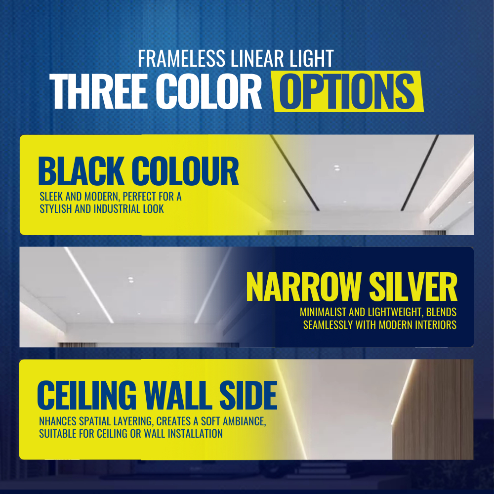 NEW MASS (Ready Stock) Led Strip Light Casing Plaster Ceiling Narrow ...