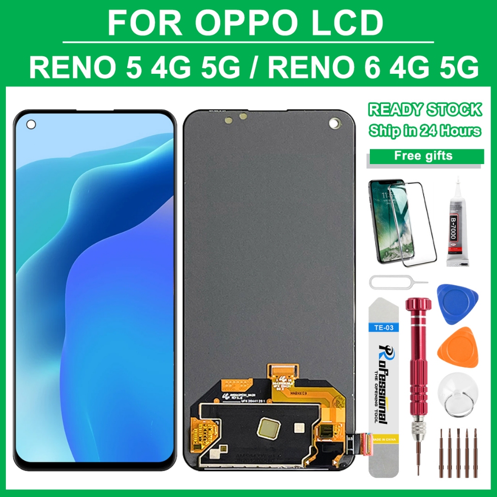 ORI LCD FOR OPPO RENO 5 4G 5G /RENO 6 4G 5G /RENO 7 4G 5G/One Plus NORD ...