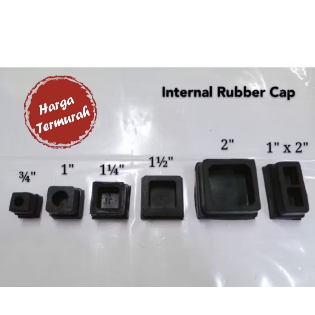 Square Internal Rubber Cap/Getah kaki sarung meja empat segi(dalam ...