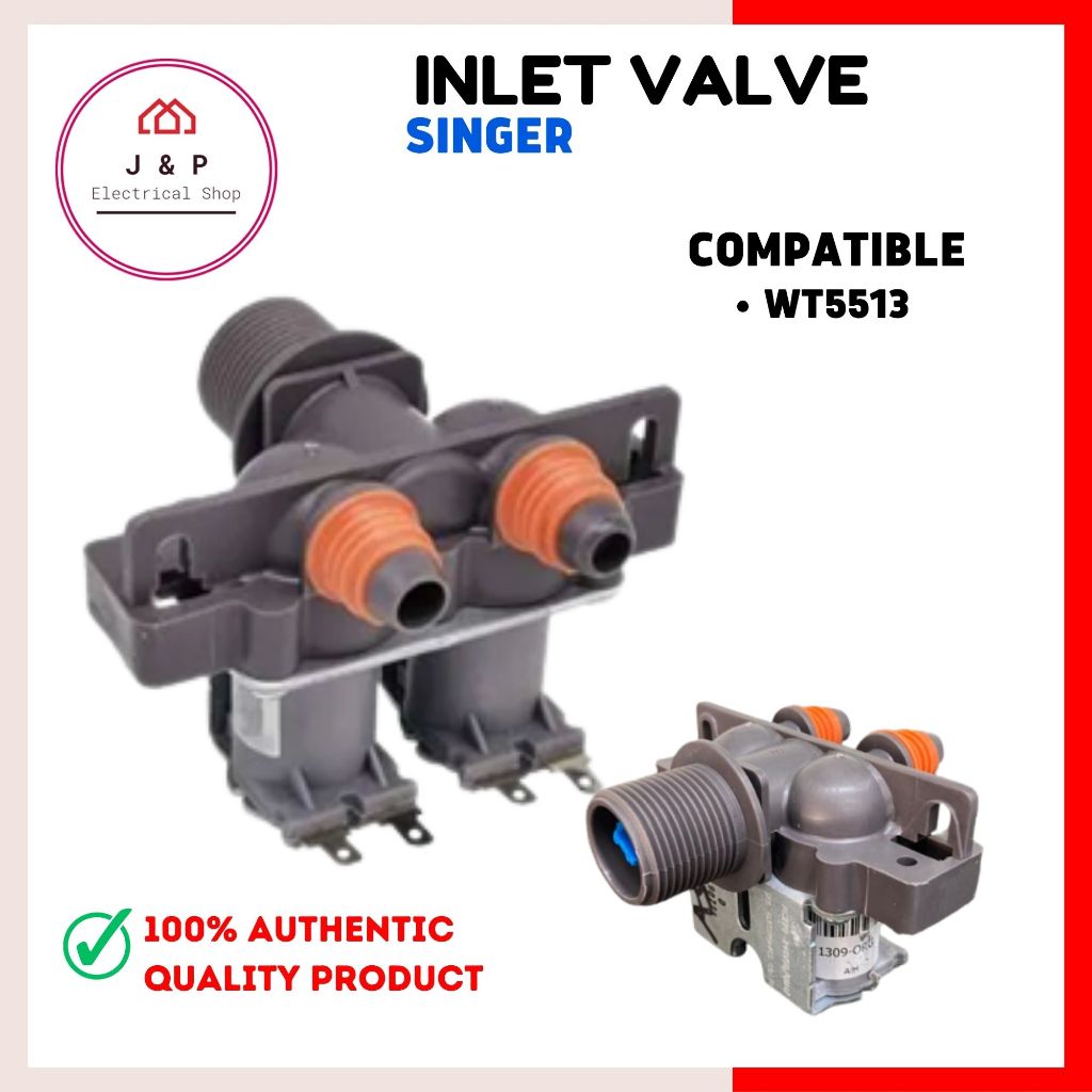 Singer Double Inlet Valve WT5513 | Shopee Malaysia