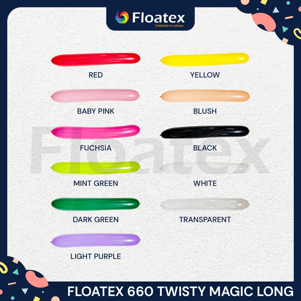 Floatex 660 Twisty Magic Long Balloon(25 pcs/bag) | Shopee Malaysia