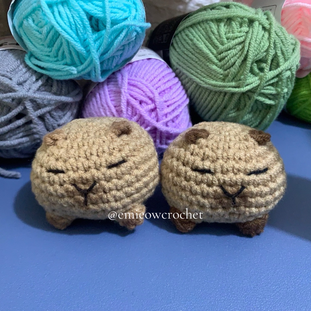 READYSTOK Capybara Mochi crochet | Shopee Malaysia