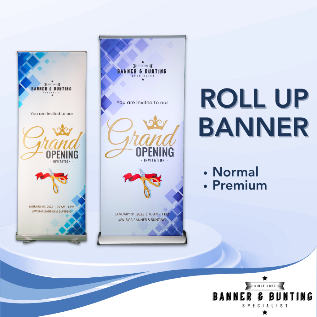 BUNTING ROLL UP UV (75/84 x 200CM) | RINGAN & KUKUH | SESUAI DIGUNA ...