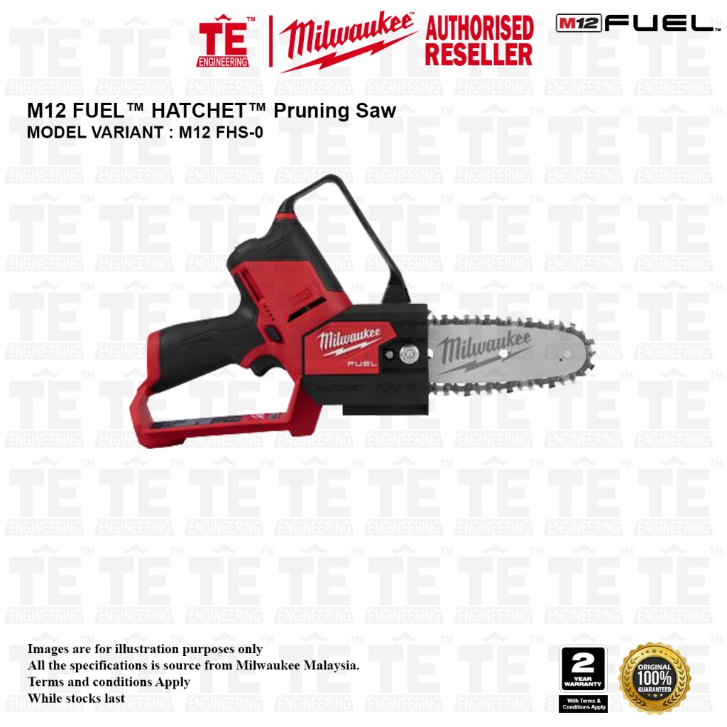 MILWAUKEE M12 Fuel Hatchet Pruning Saw ( M12 FHS ) | Shopee Malaysia