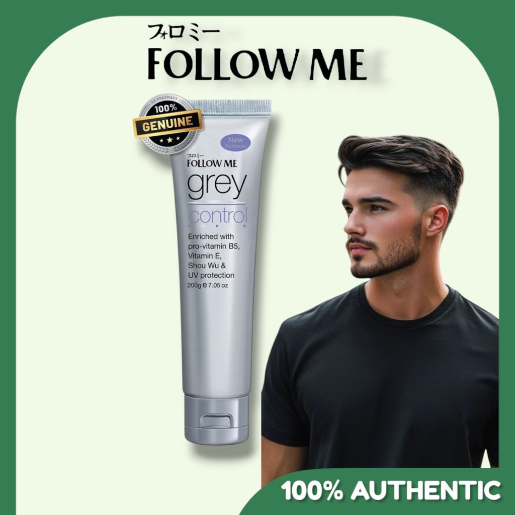 FOLLOW ME HAIR TREATMENT GREY CONTROL | RESTORE BLACK HAIR | PRO ...