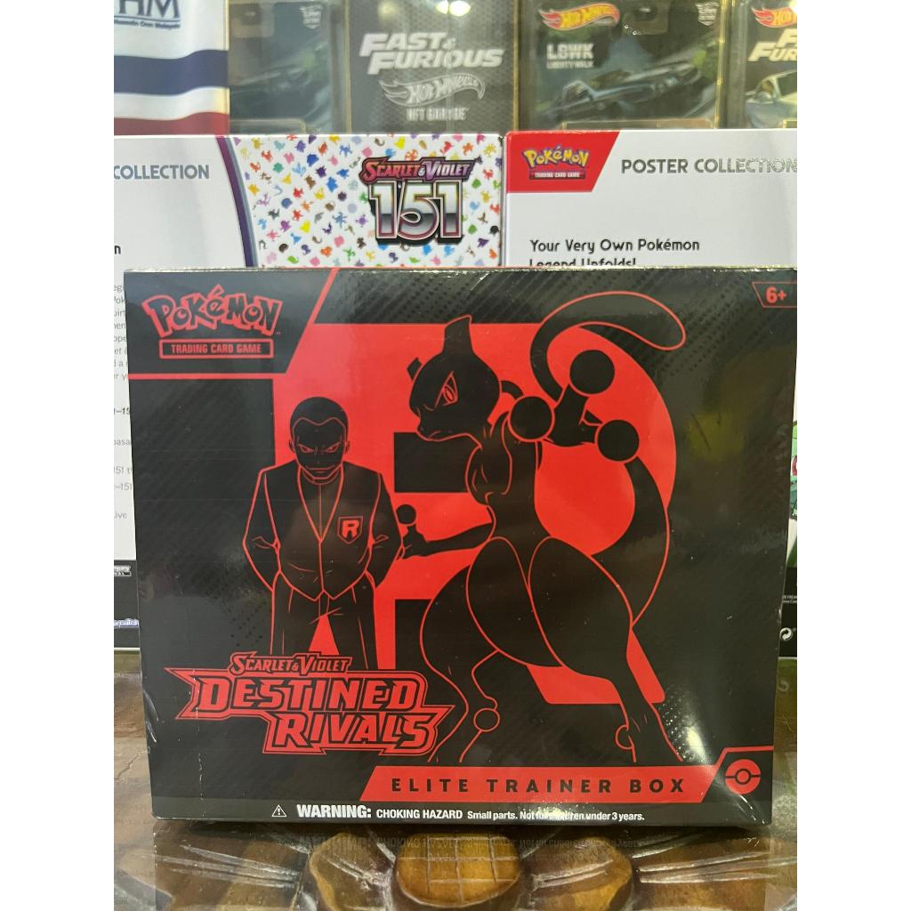 Pokemon TCG Destined Rivals Elite Trainer Box (ETB) (Sealed but got ...