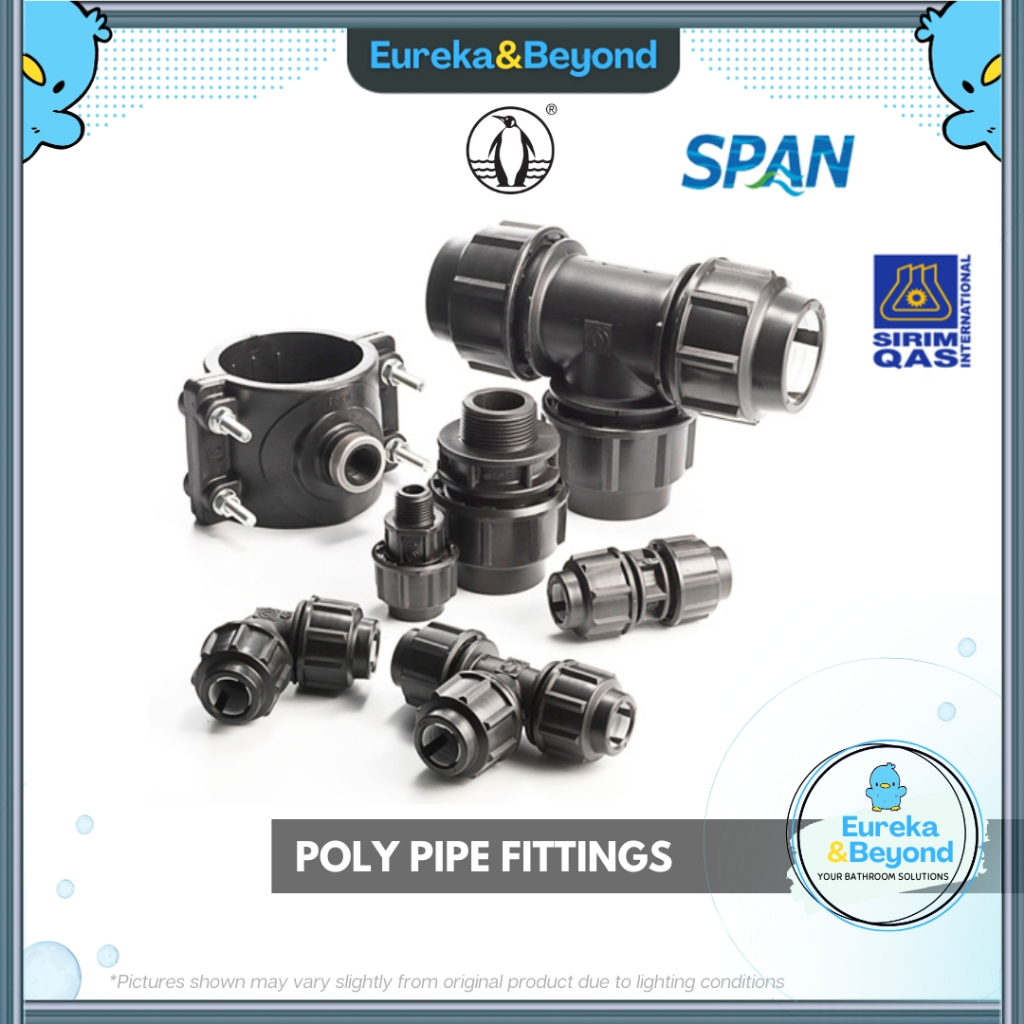 𝗛𝗗𝗣𝗘 𝗞𝗘𝗟𝗘𝗡𝗚𝗞𝗔𝗣𝗔𝗡 𝗣𝗔𝗜𝗣/𝗙𝗜𝗧𝗧𝗜𝗡𝗚𝗦 - PENGUIN Poly Pipe Fittings (Black ...