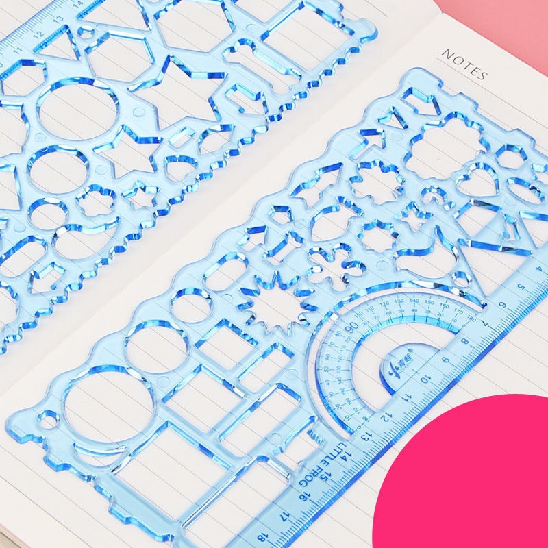 Colorful Design Ruler Stationery Drawing Ruler School Supplies Study ...