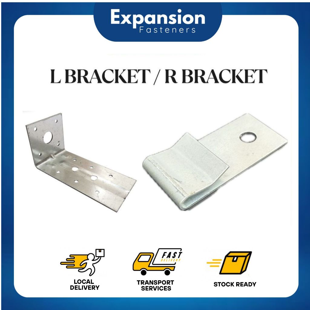 L Bracket/ R Bracket besi atap 2" x 4" x 1.5mm | Shopee Malaysia