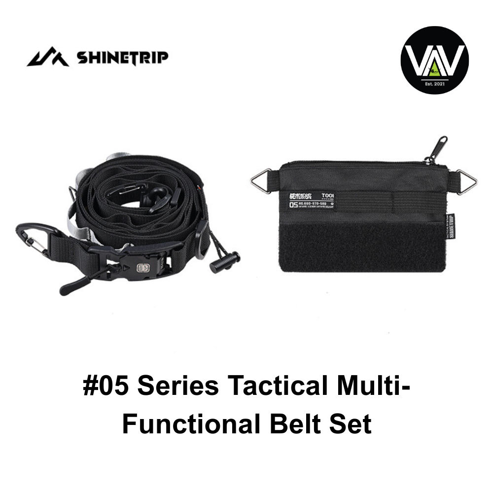 SHINETRIP #05 Series Tactical Multi-Functional Belt Set | Shopee Malaysia