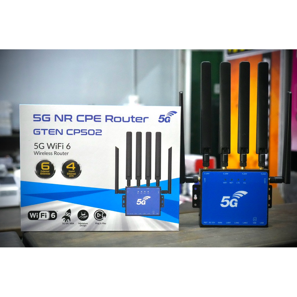 5G Modem GTEN CP502 Wireless Router WiFi | Shopee Malaysia