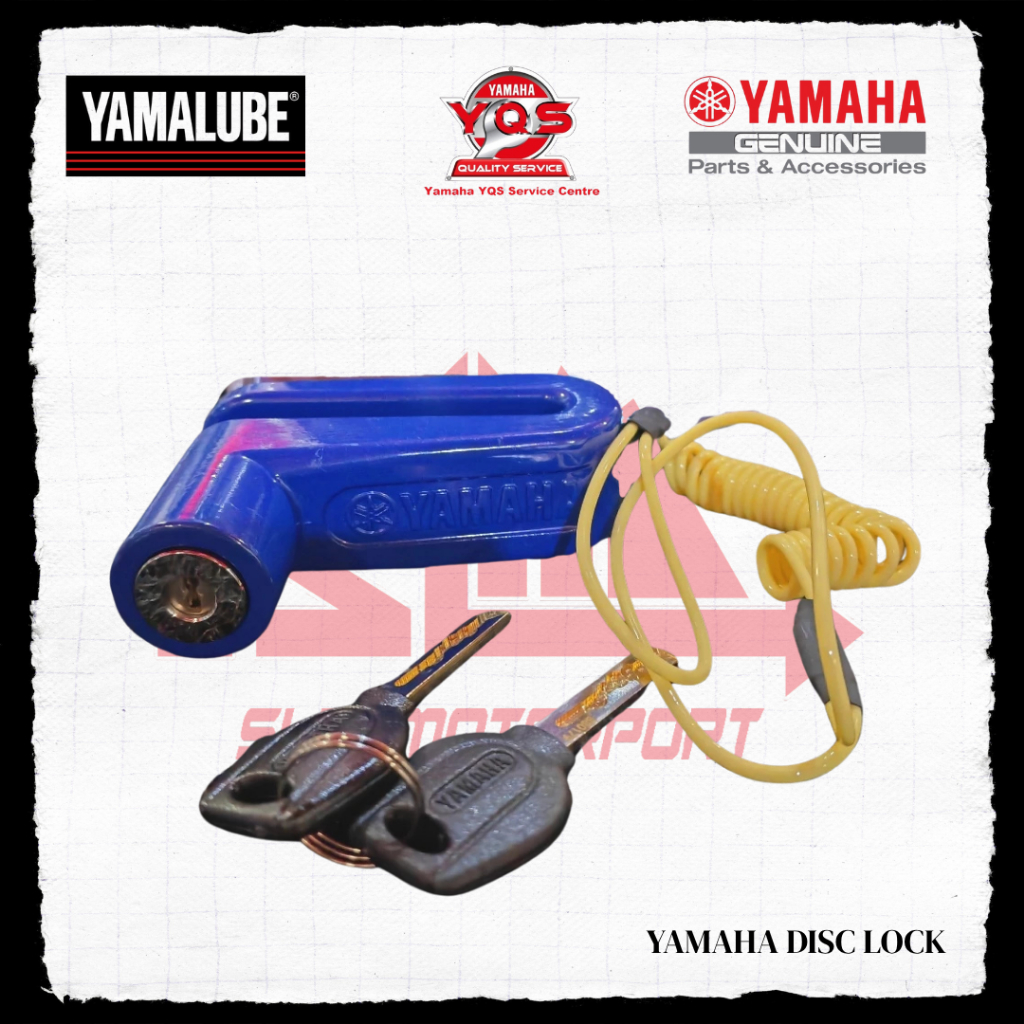 [100% ORIGINAL] High Quality Yamaha Disc Lock For: Y15ZR,135LC, LC, Y16 ...