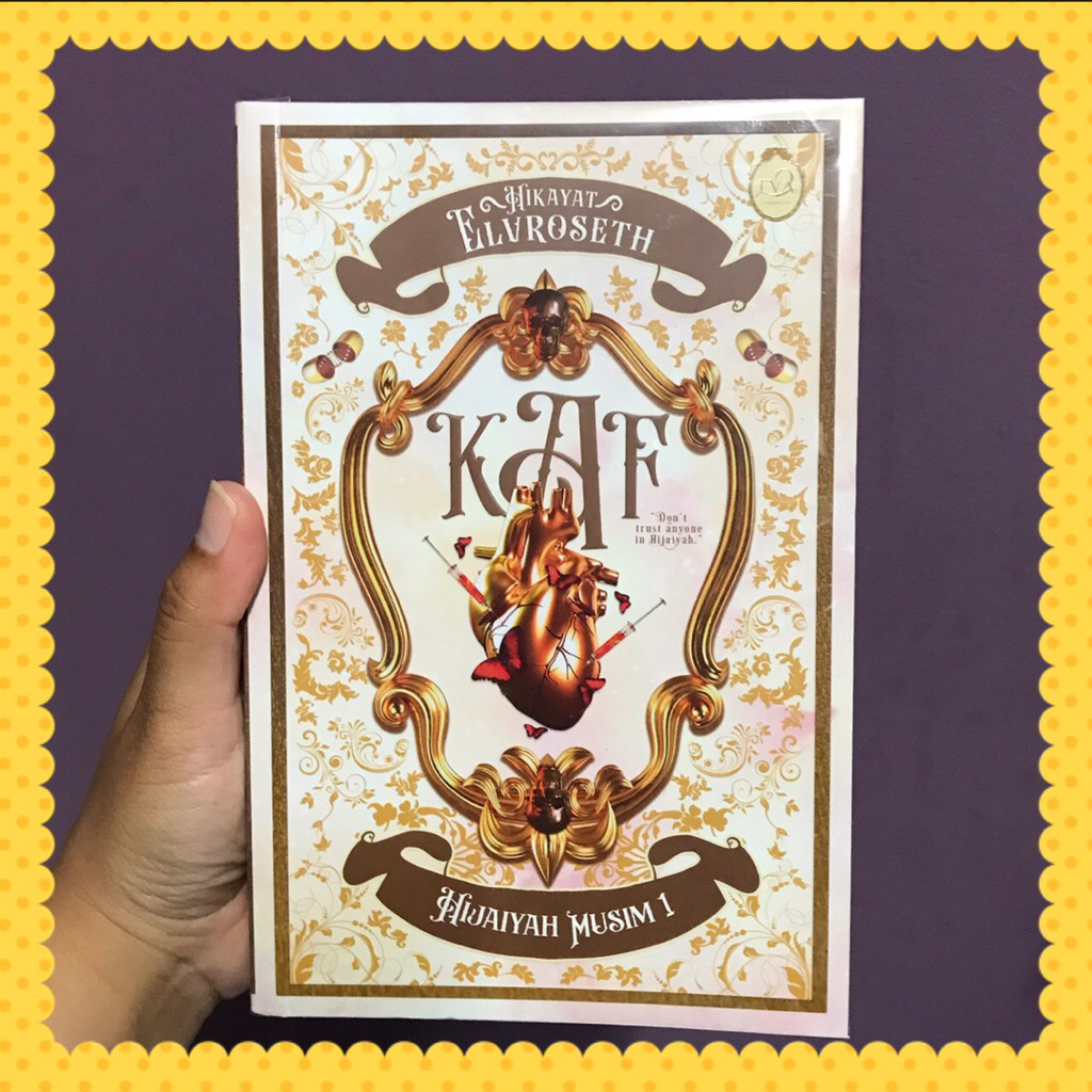 NOVEL MELAYU TEPAKAI KONDISI 9.5/10 KAF KARYA ELVROSETH CETAKAN KE-3 ...