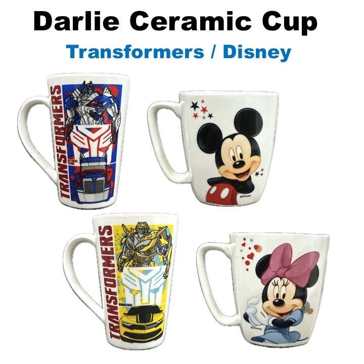 Darlie Transformers / Disney Ceramic Cup (300ml+-) / Coffee Cups / Mugs ...