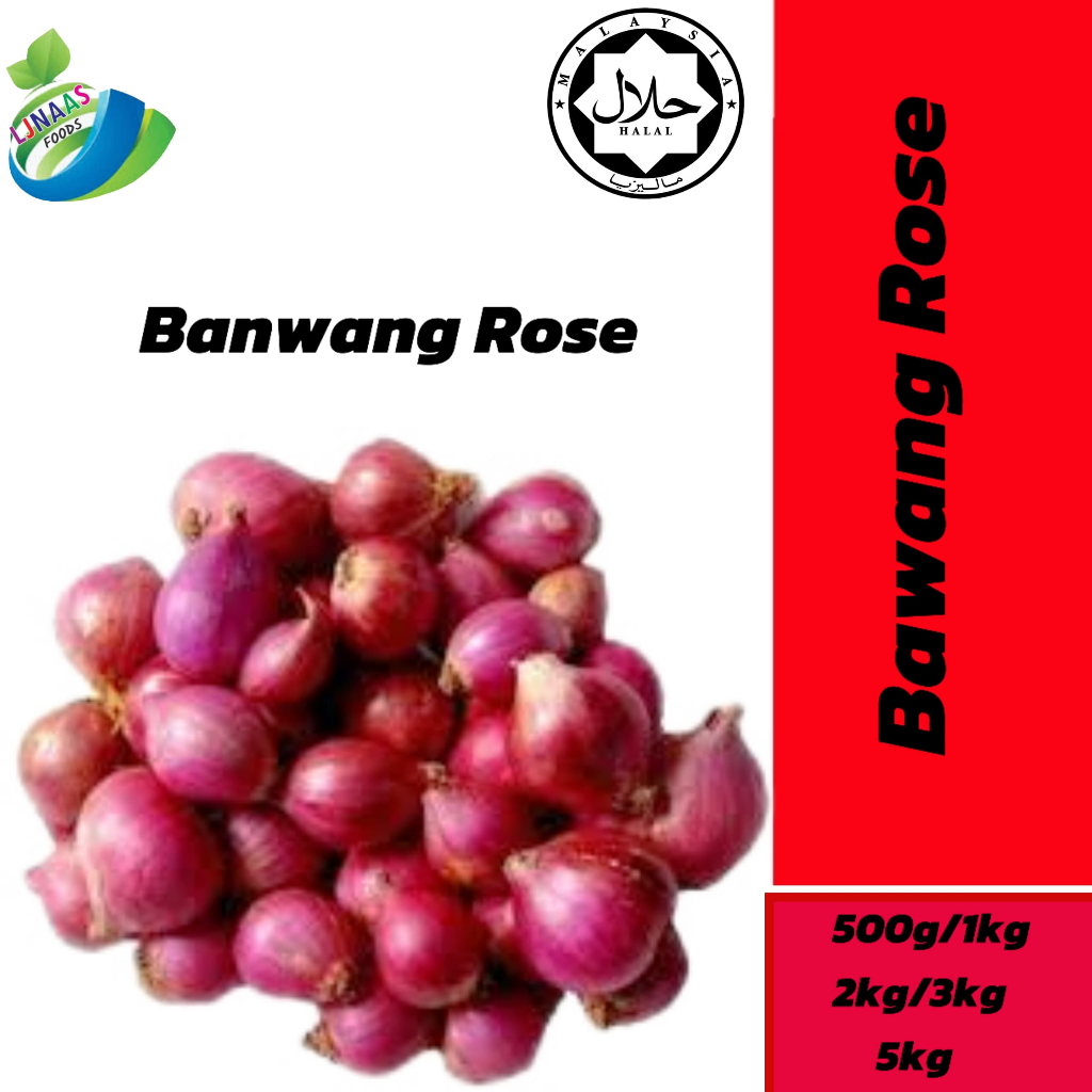 Bawang Merah Rose India – Fresh Red Onion | Premium Quality | 500g ...
